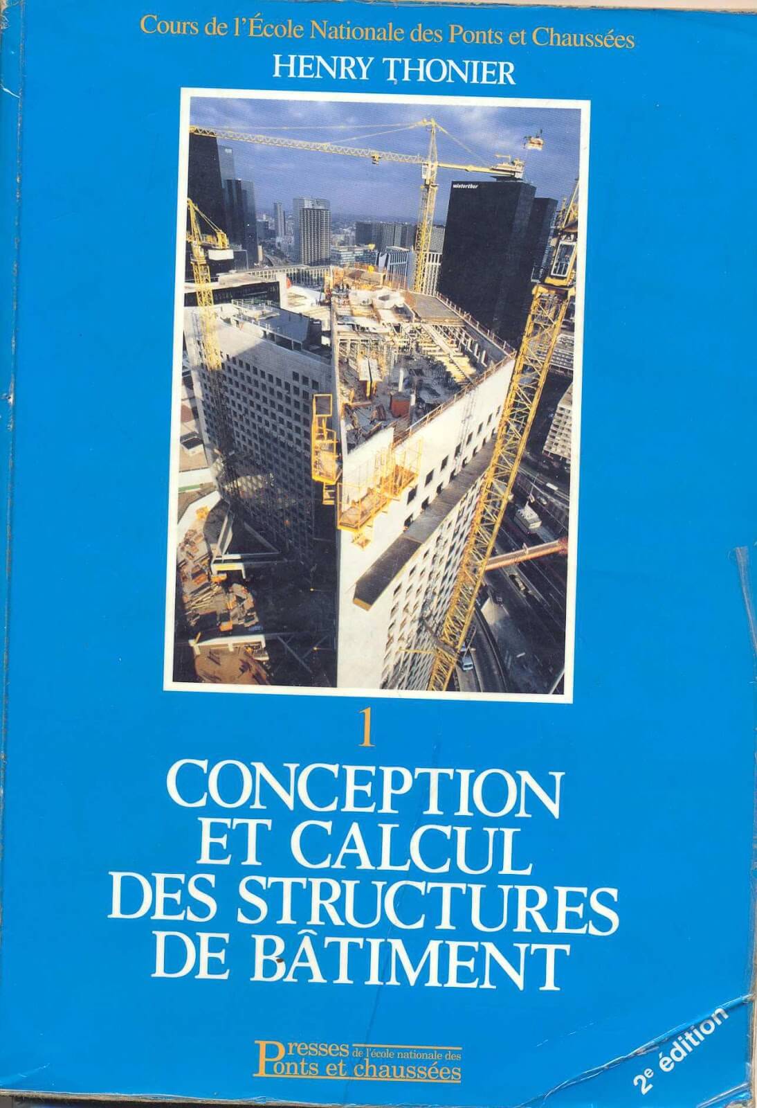Conception et Calcul des Structures de Batiment Tome 01 - Bouquin