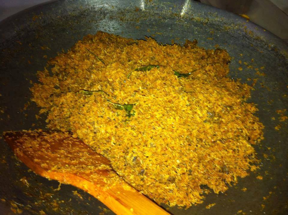 SERUNDING KELAPA UDANG KERING..SEDAP TAK?
