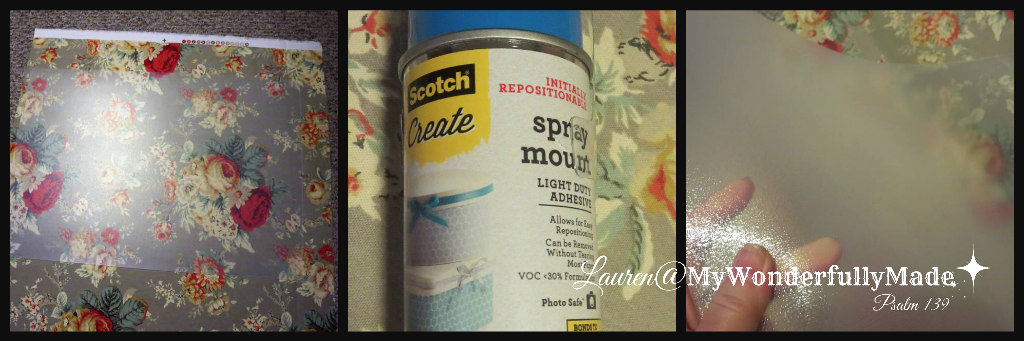 "Wonderfully Made": DIY Desk Decor