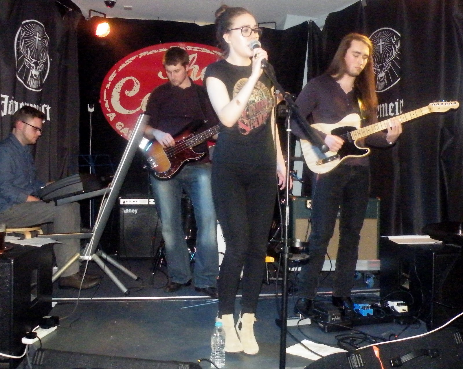 bebop spoken here: Triple Treat Today. Lindsay Hannon and Two Hannahs