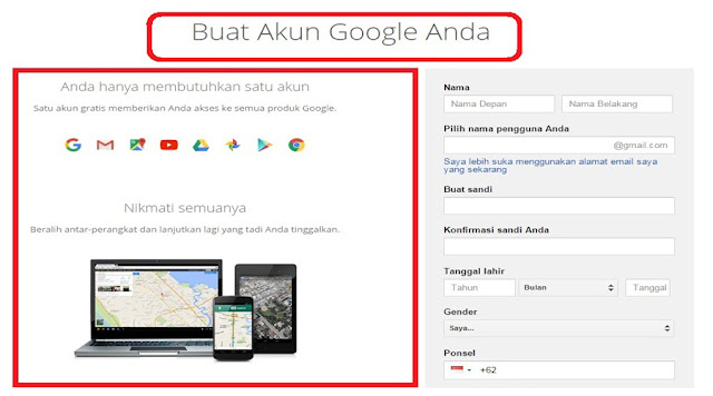 Cara Buat Email dan Daftar Akun Gmail Terbaru - Dapodik.co.id