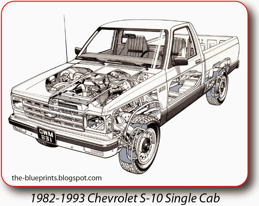 Vector Blueprints - Cars, Trucks, Busses and others: Chevrolet ...