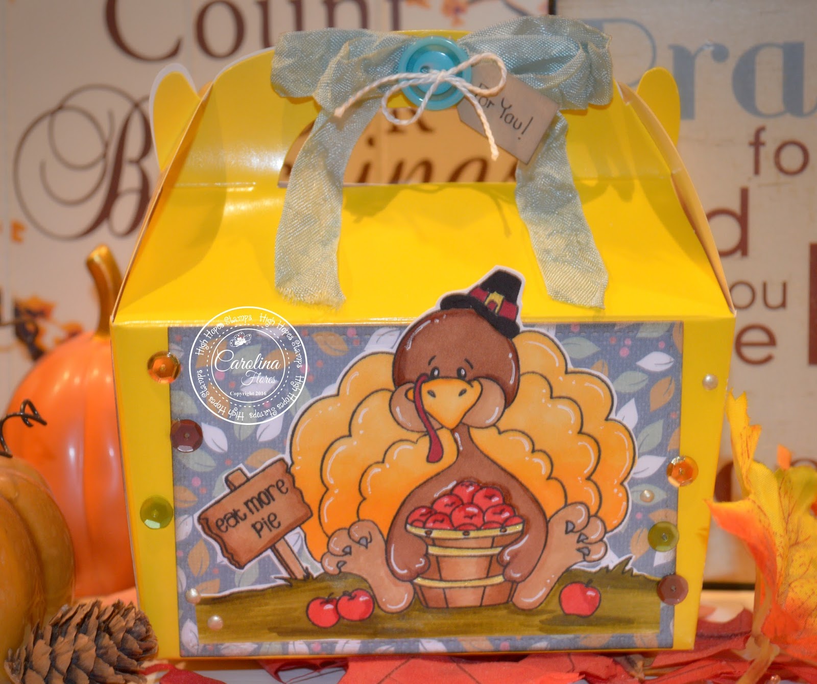 Made With Love Cards: Thanksgiving Treat Boxes!