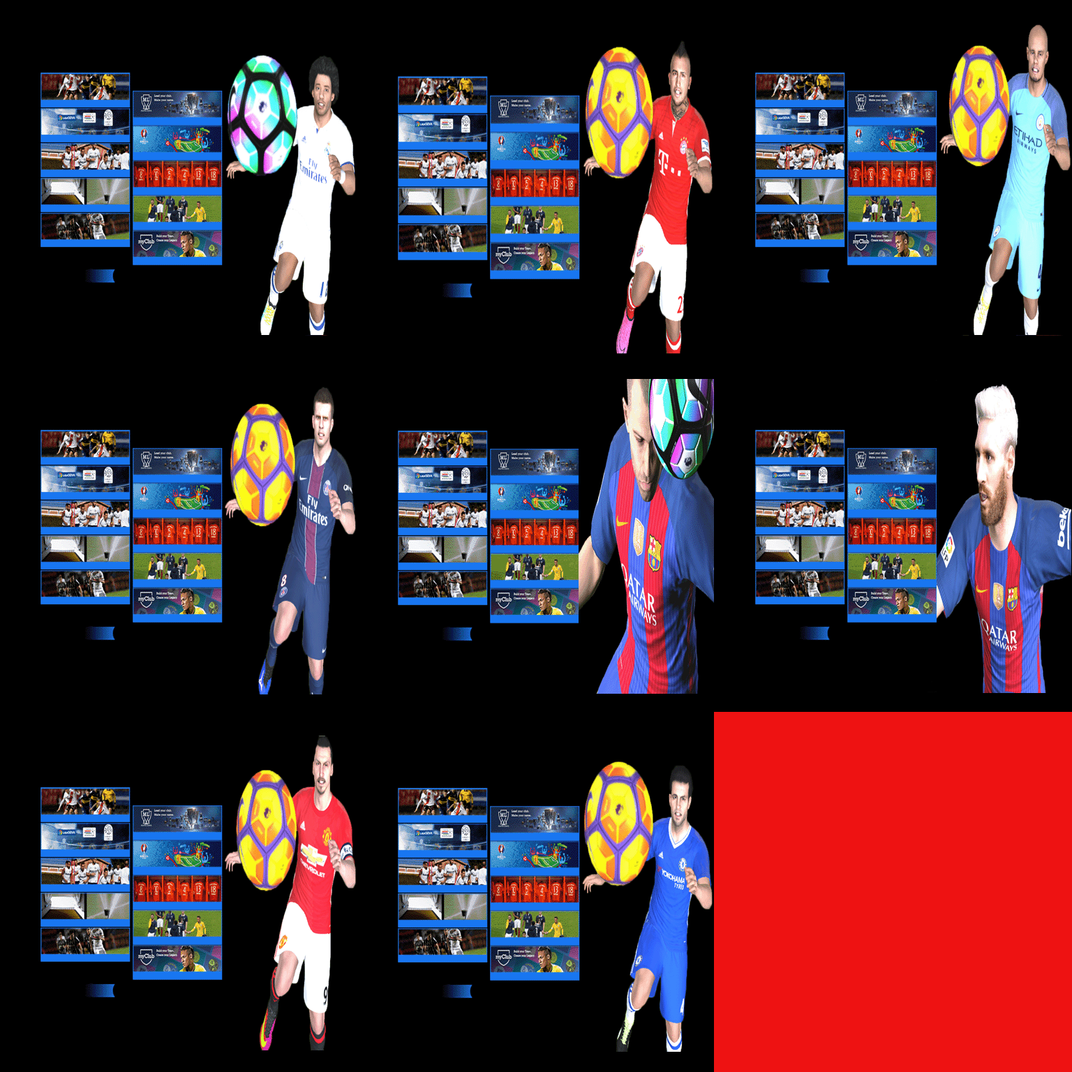 Menus do Pes17 Para Pes6 by ? ~ PES Prime HD | Sempre atualizado o seu PES