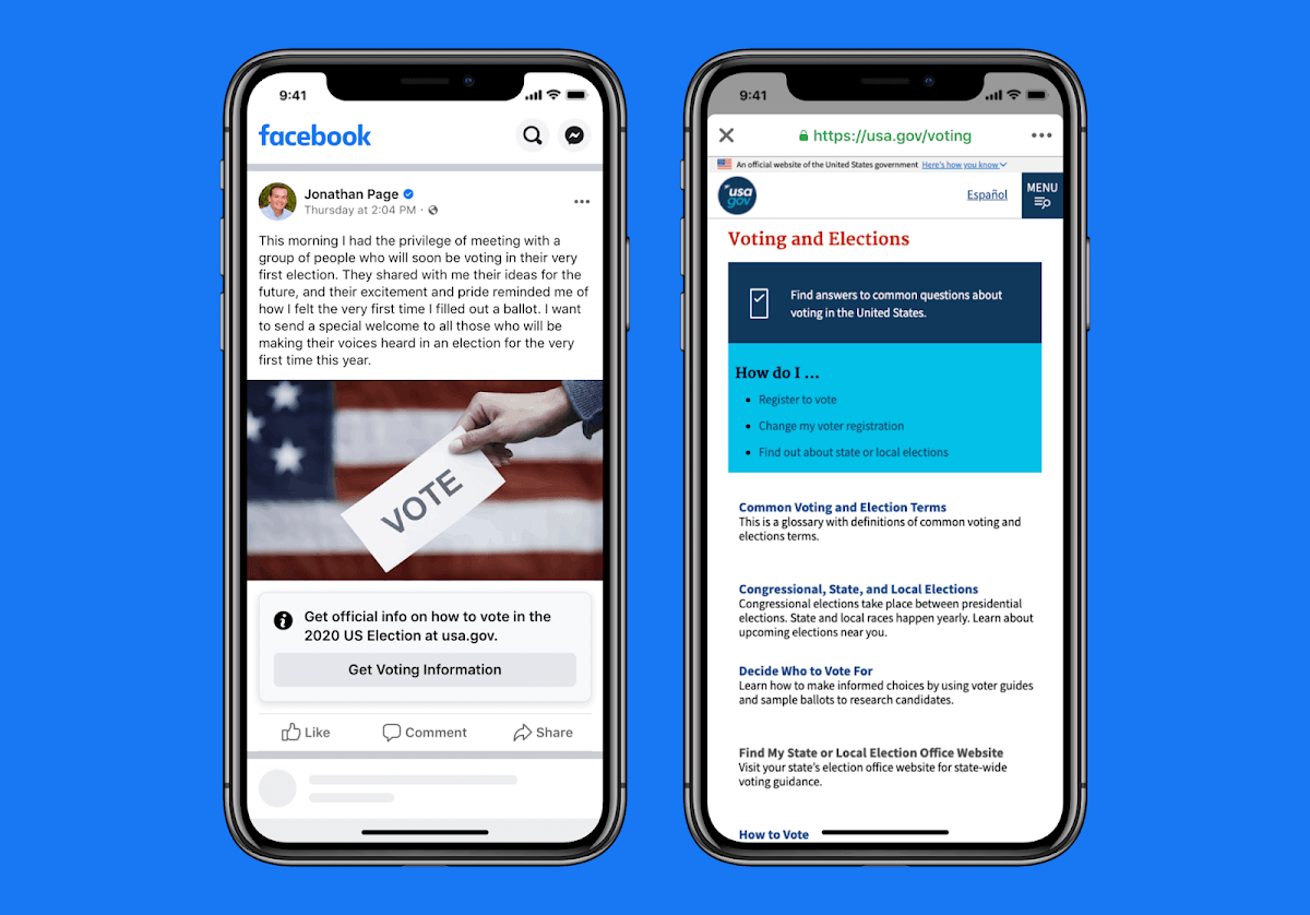 Facebook Will Now Label All Posts About Voting From Politicians ...