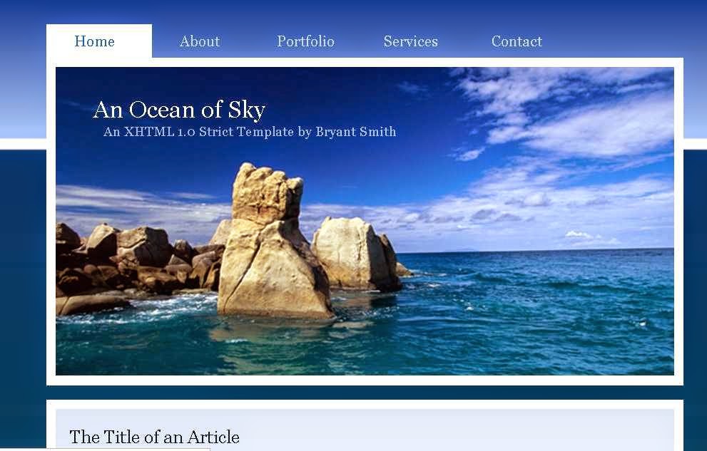 Simple HTML Website Fast Loading Template - SEO Expert Tips and Tutorial