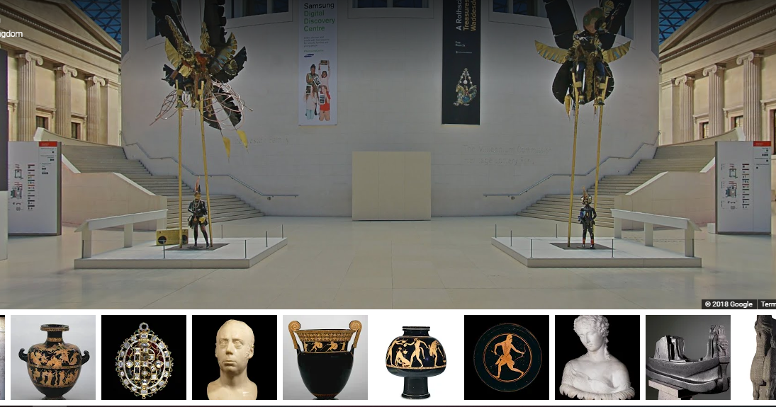 Our English Class Online: The Parthenon Marbles Virtual Tour