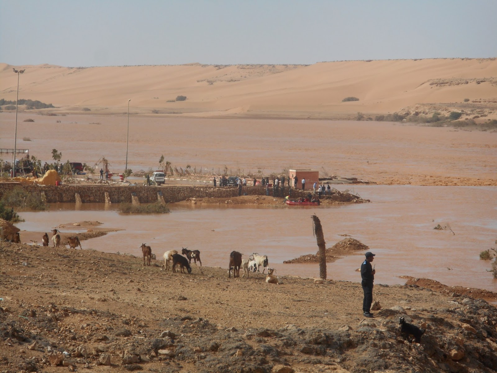 Inundaciones en El Aaiún (Sahara)
