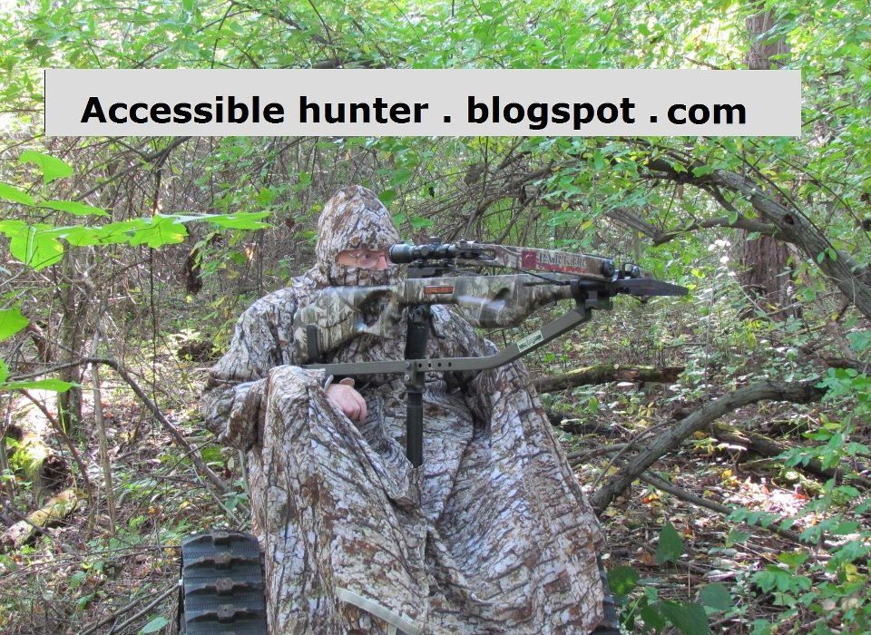 Accessible Hunter: Elusion Camo Mobi-Blind