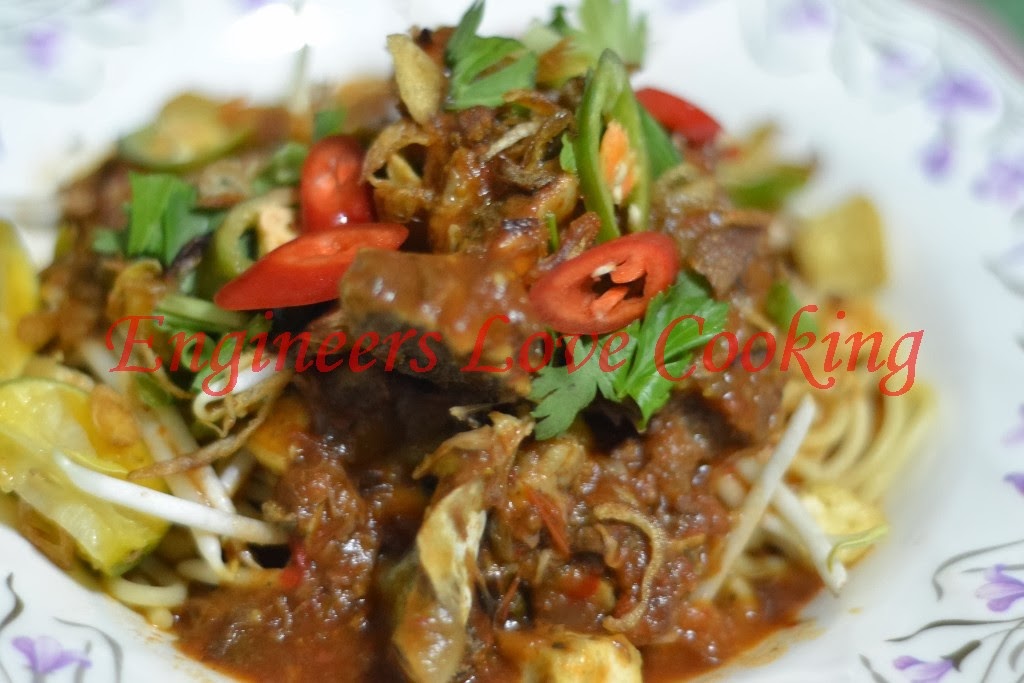 Engineers Love Cooking: MEE KUAH MERAH TULANG / BONE IN RED SAUCE NOODLE