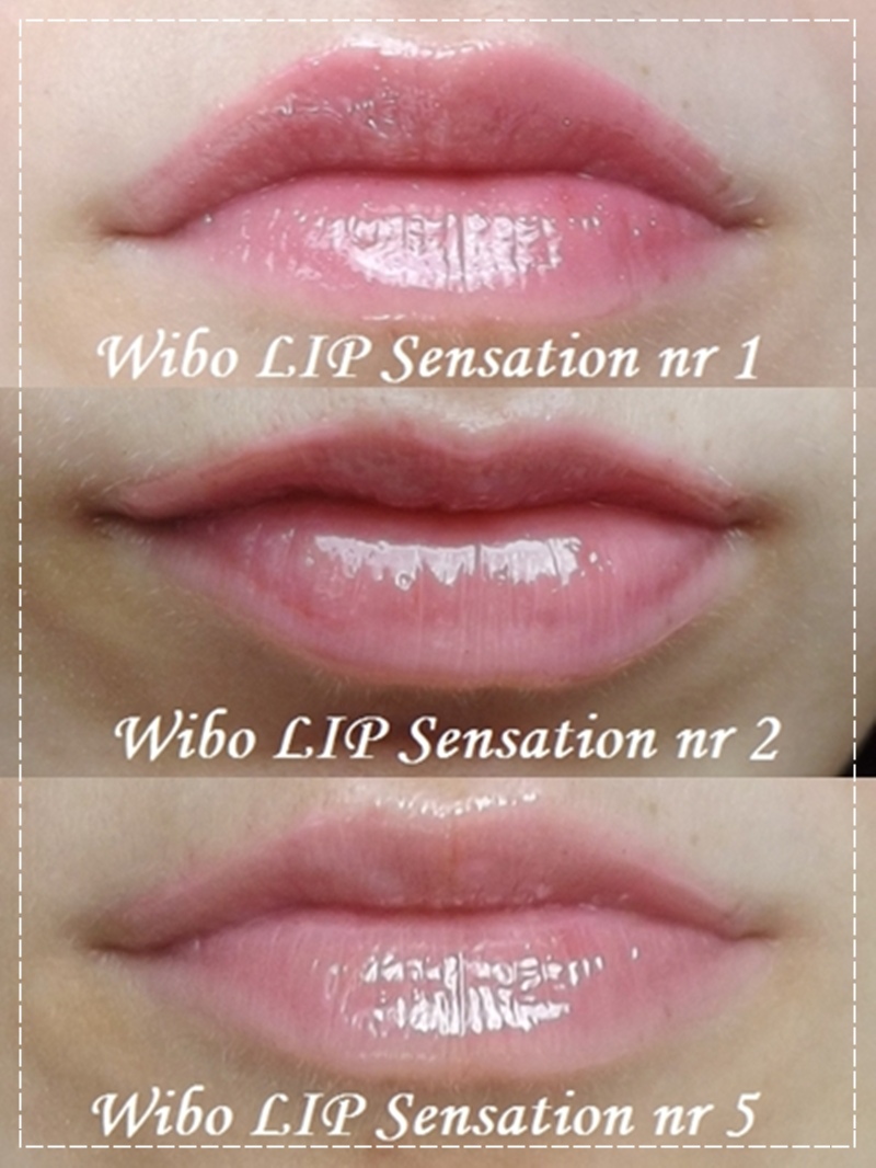 Nati testuje: Wibo Lip Sensation nr 1, 2 i 5