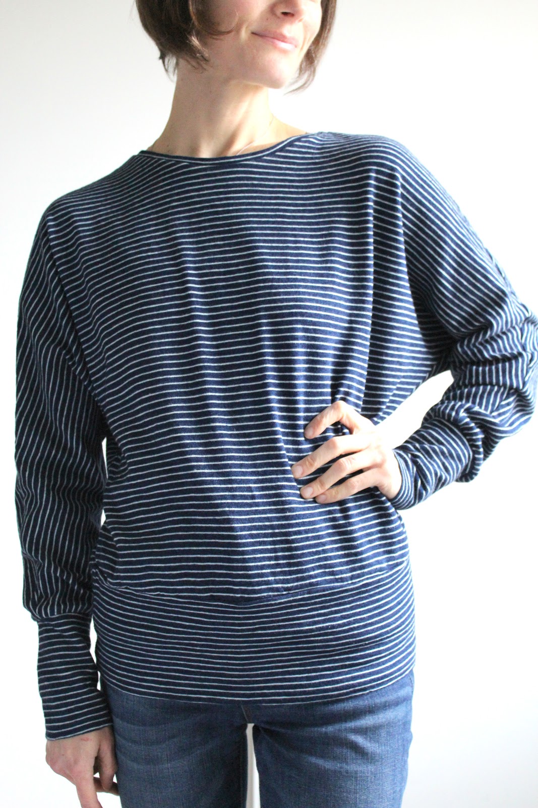 Nicole at Home: Two totally casual tops (Burda 6590)