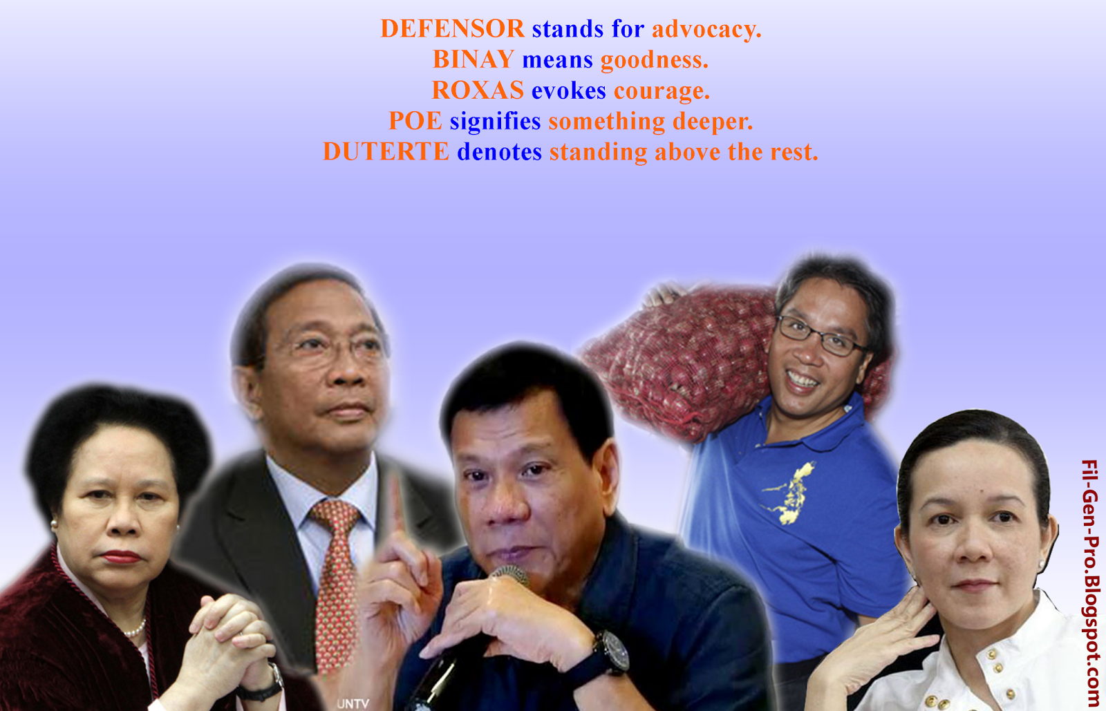 Filipino Genealogy Project: The Race to Halalan 2016: Presidential ...