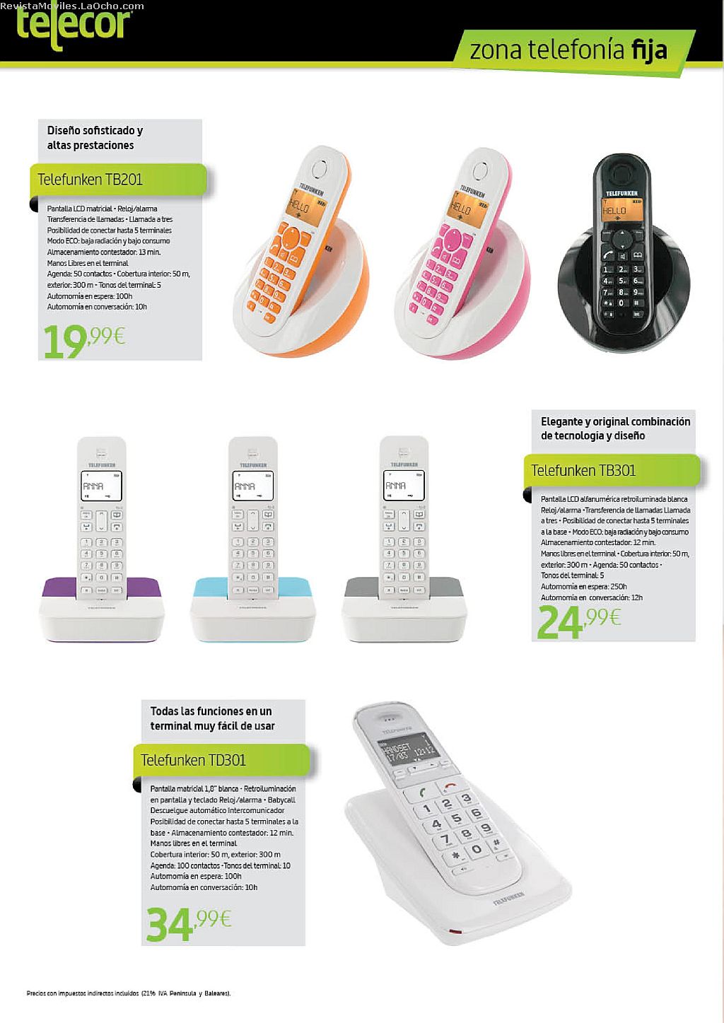 Revista Móviles: Catálogo especial y revista Telecor mayo 2013