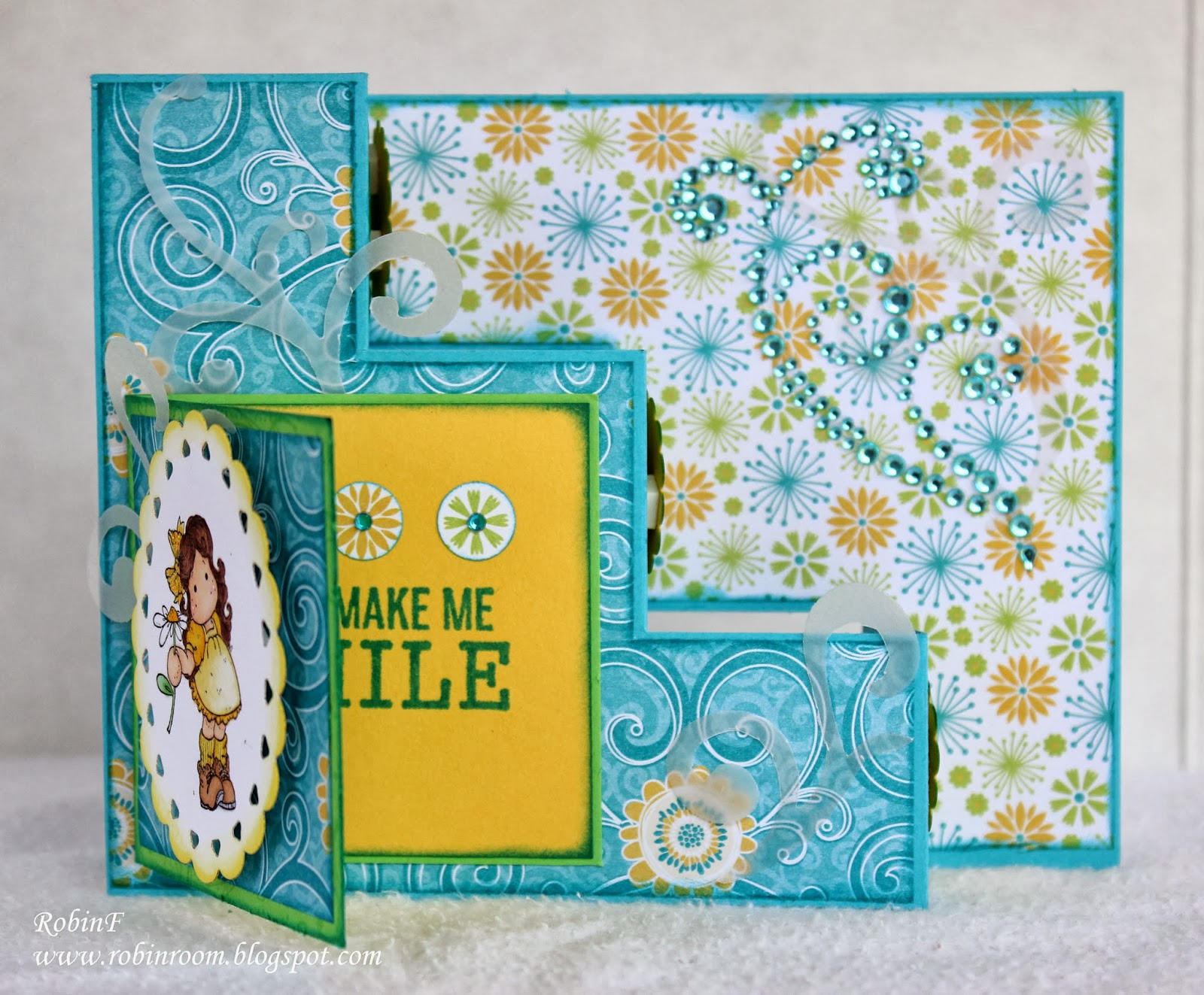 Robin's Room: 3 Step Card with Mini Tilda