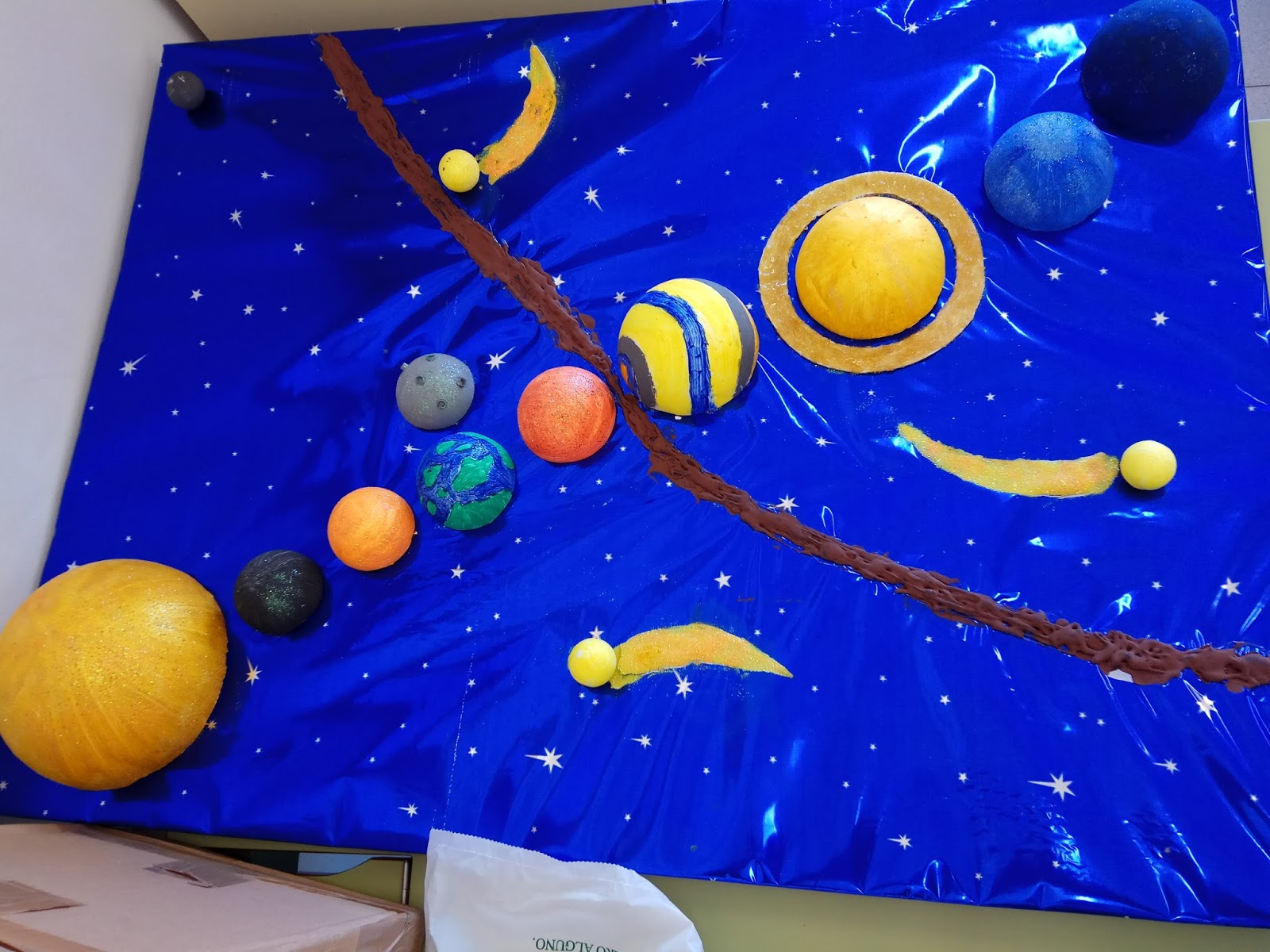 CEIP CERVANTES 5º B 2017-18: PROYECTO PLANETARIO