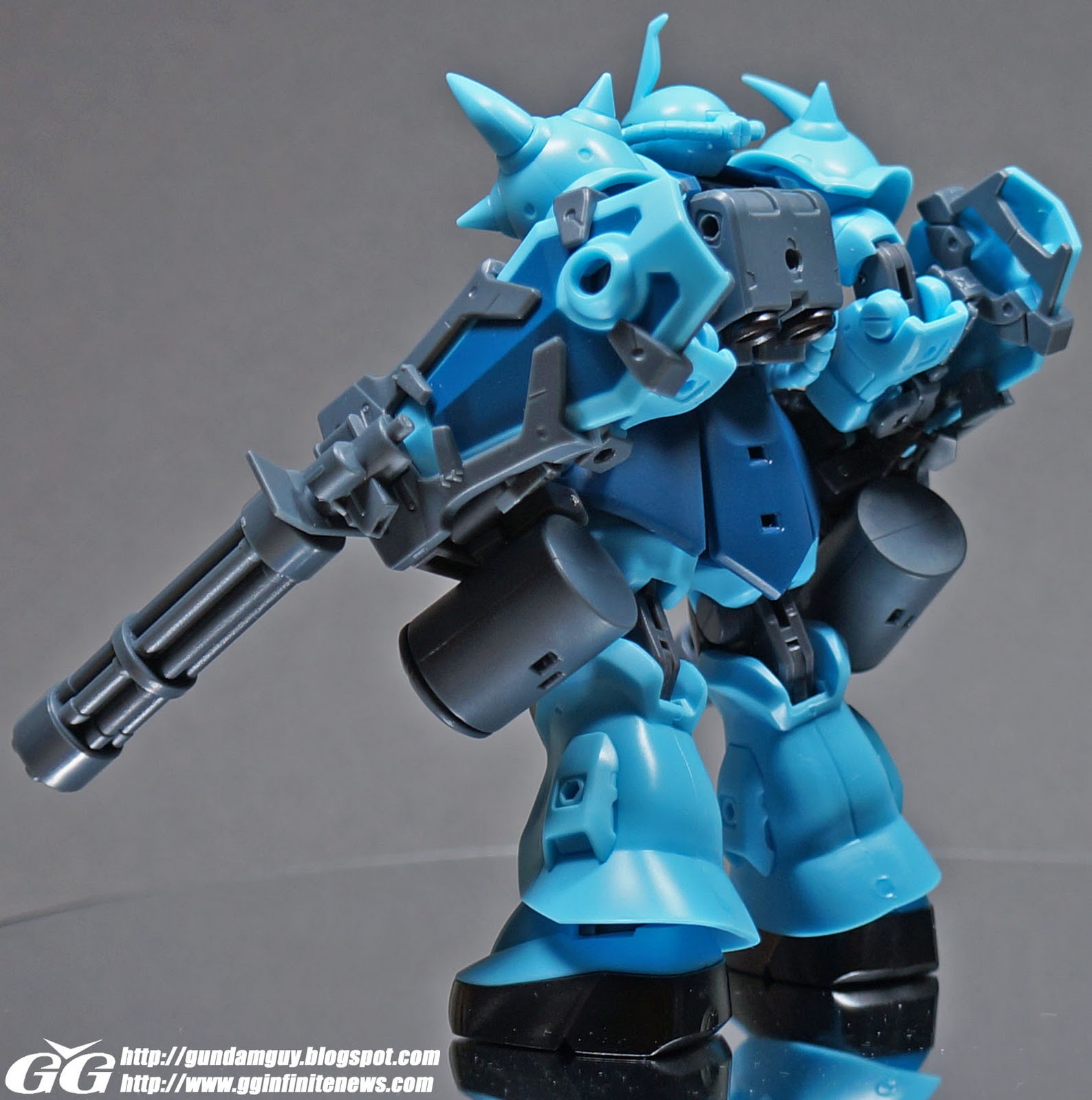 GUNDAM GUY: Robot Damashii (Side MS) MS-07B-3 Gouf Custom - Review by ...