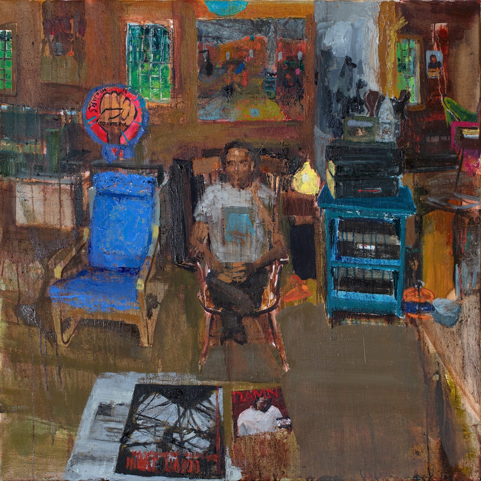 gideon bok's new paintings