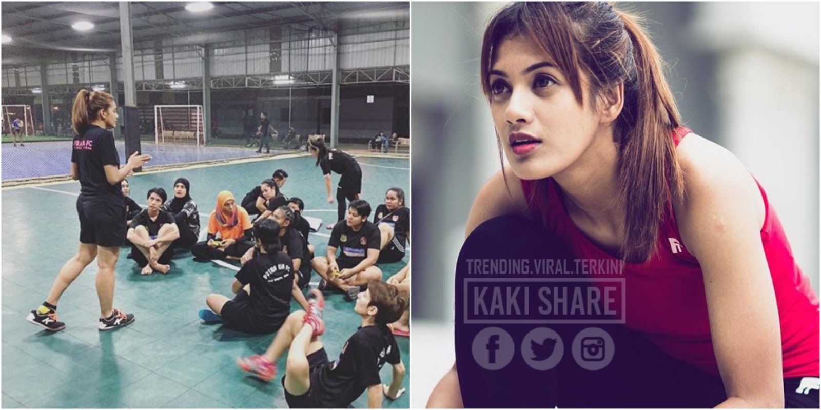 Serius 'Hot'! Kenali Siapa Niena Azman Penjaga Gol Futsal Wanita ...