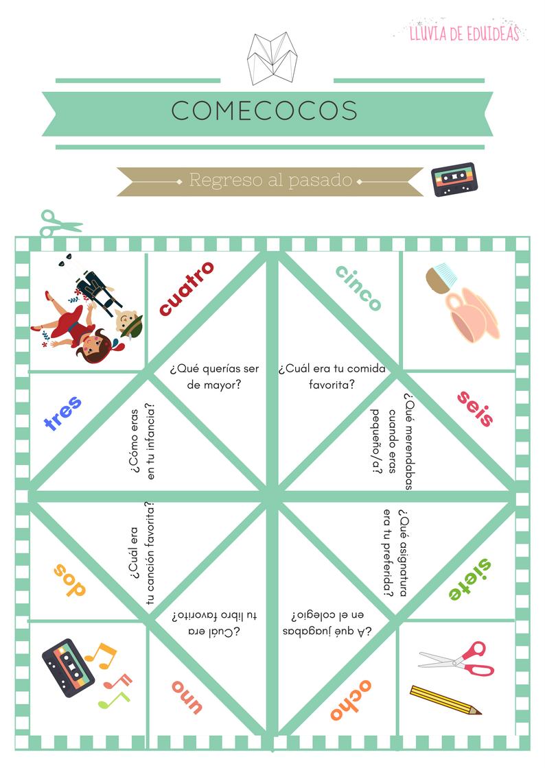 Vuelta a la infancia - Lluvia de eduideas