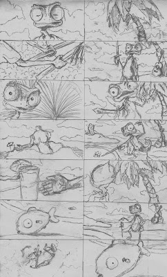 Disco Lemonade Stand: "Rango" Reverse Storyboard