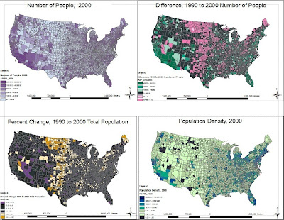 Kelly Smith's Geog 7: Lab 1A Blog: Census 1990/2000