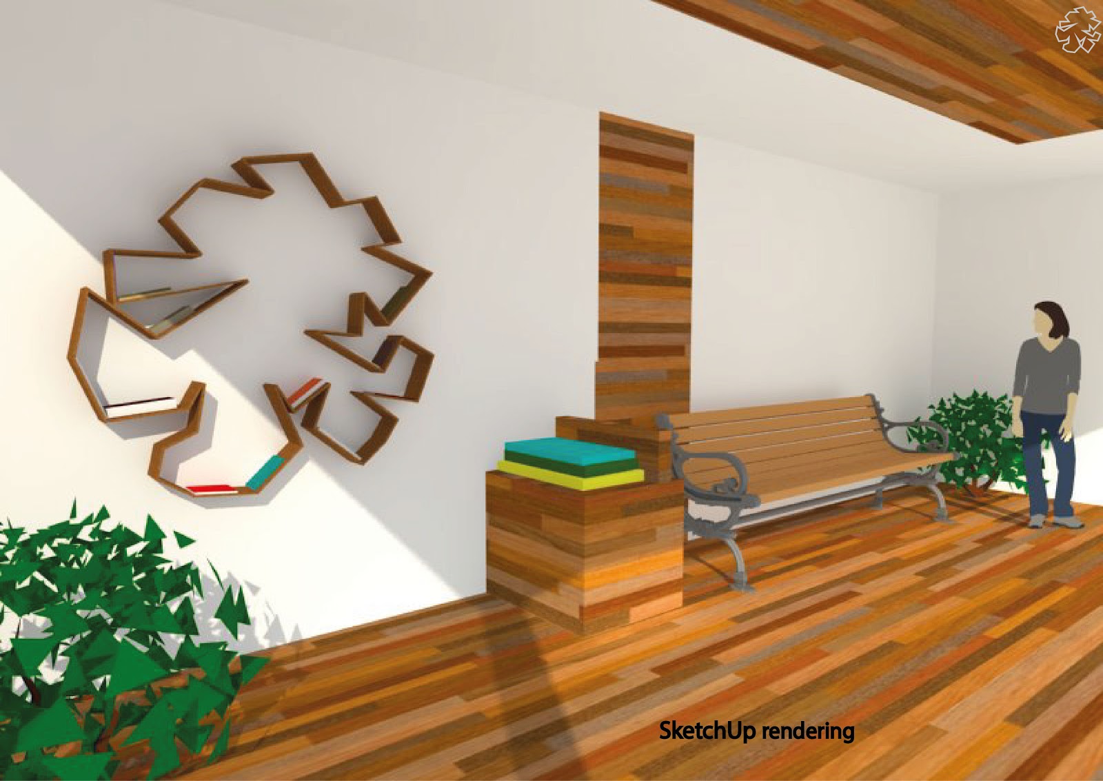 Bookshelf: Curio bookshelf