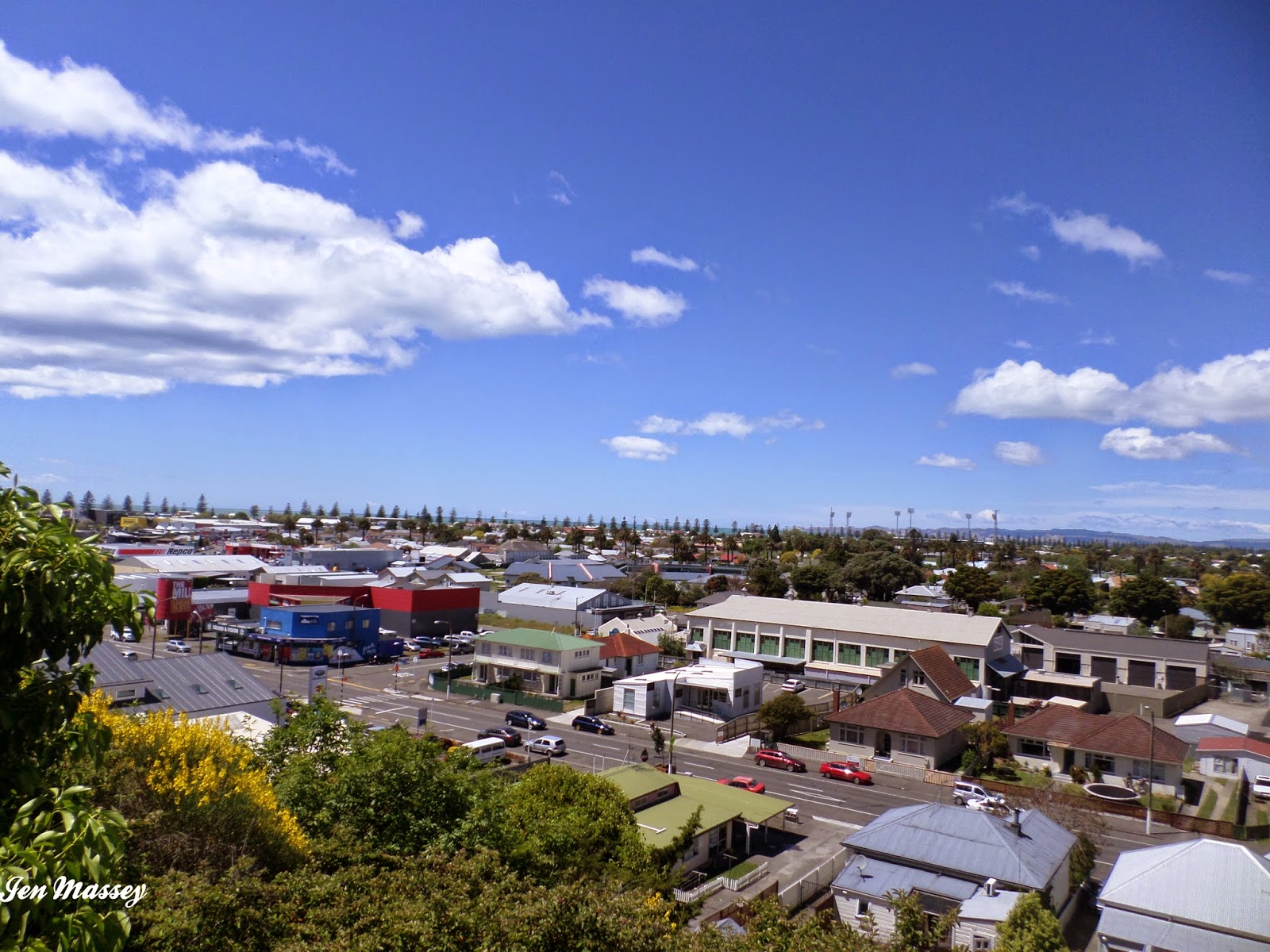 Napier Daily Photo: Views from Guys Hill Road (Hospital Hill)