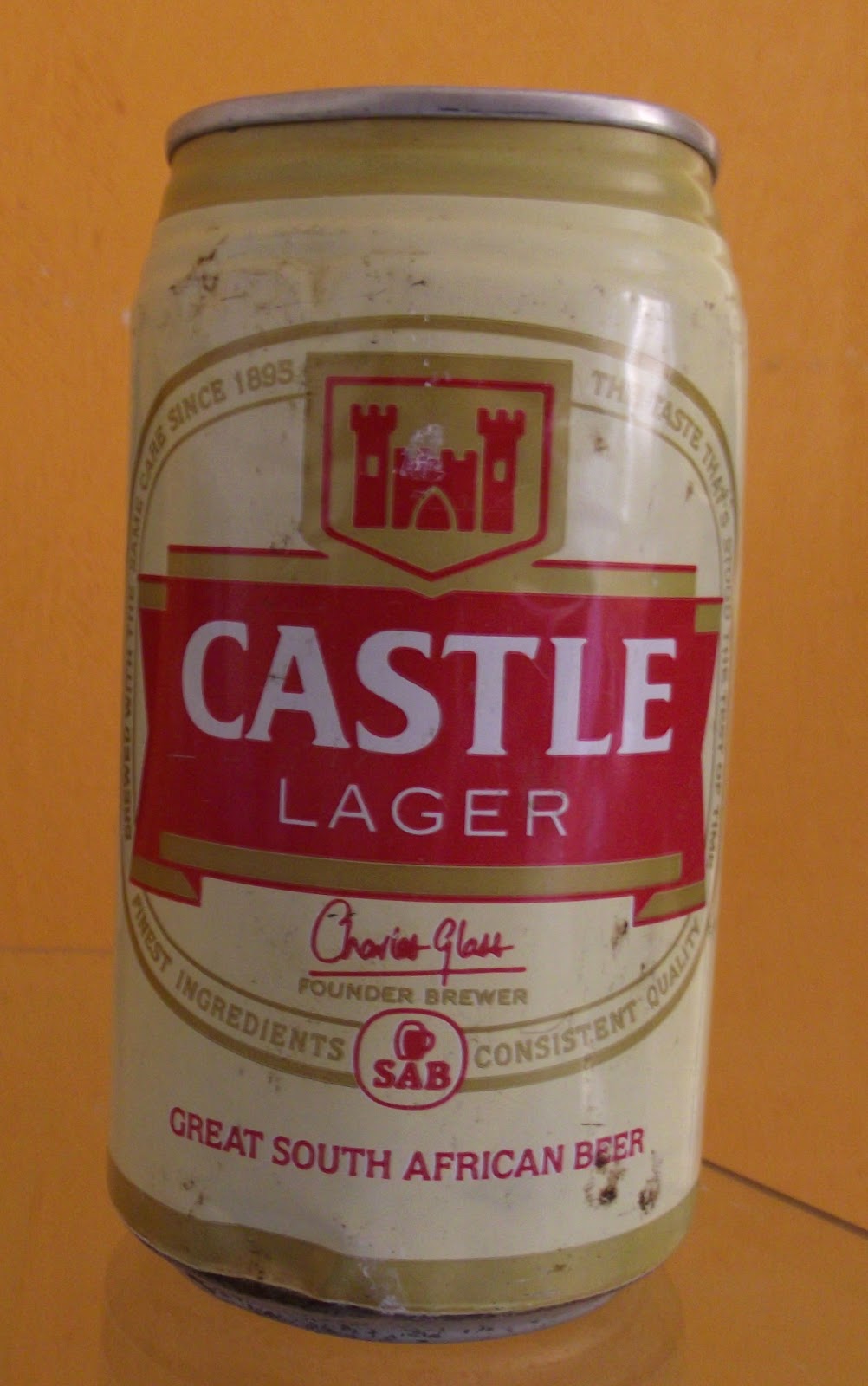 O Colecionador de Latas: Cerveja Castle Lager - África do Sul
