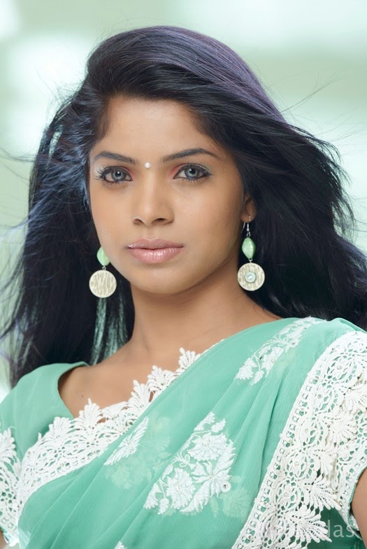 Actress Divya Photo session in saree