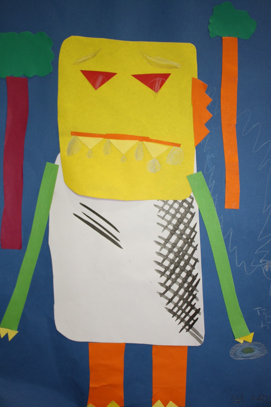 BCC Canada Art Studio: Grade 1 - Monster Collage