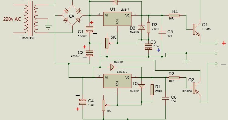Como hacer una fuente de alimentación regulada 3v - 55v/3A.