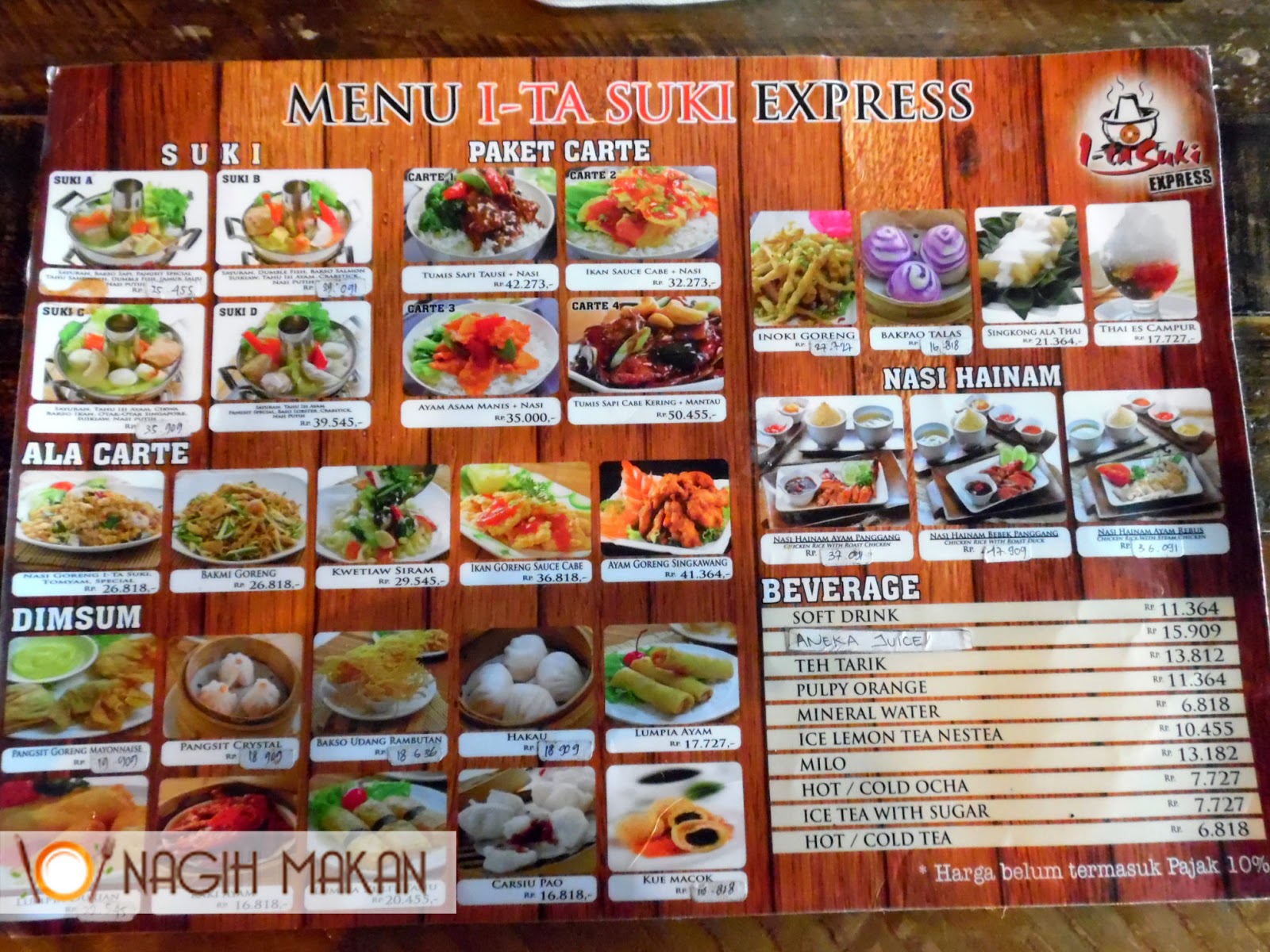Makan Enak di Bawah 50 Ribu dengan Nagih Makan: I-ta Suki Express ...