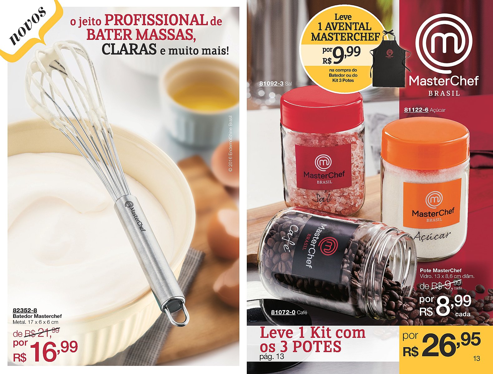 C.19/2016: Lançamento da linha MasterChef | À vontade | Blog