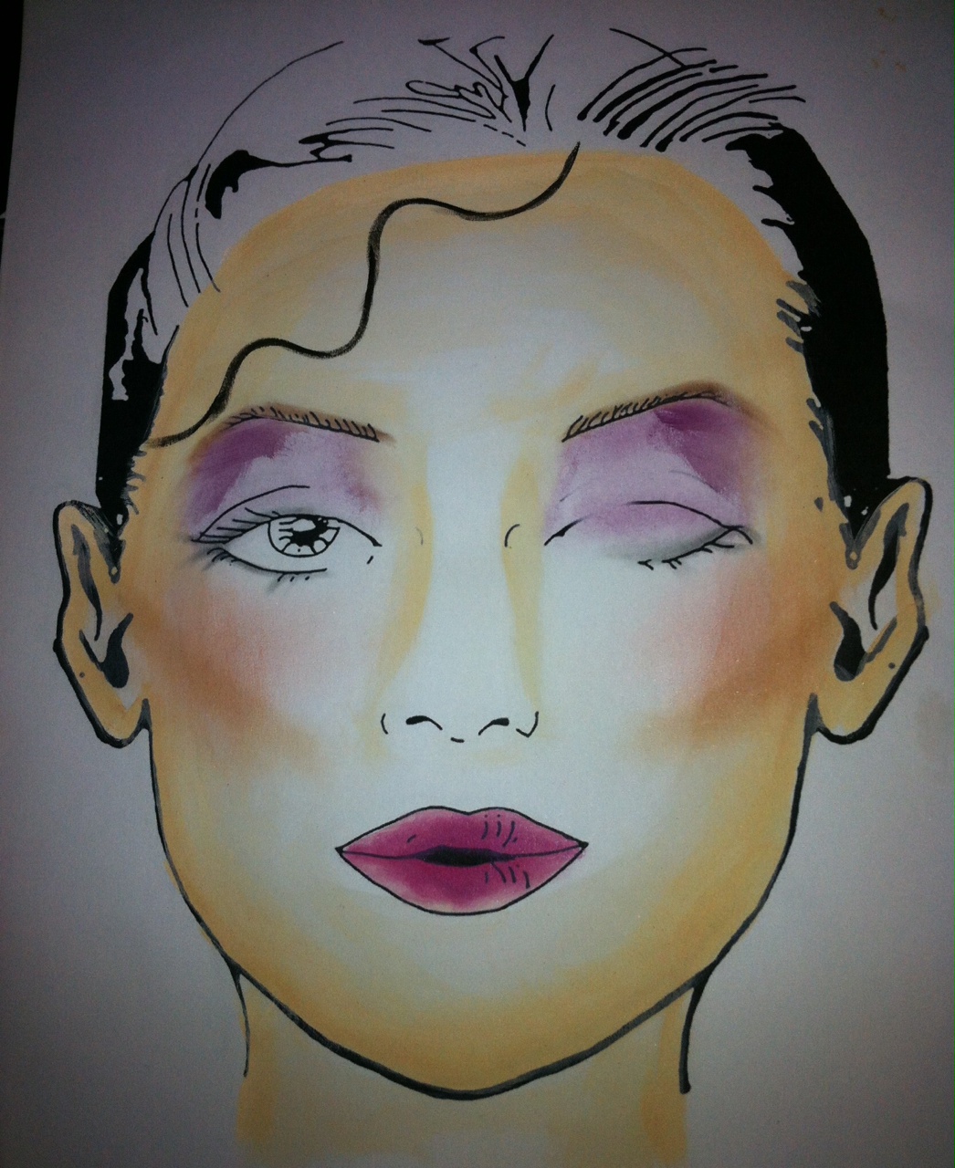 Interpreting Narrative: Face Charts