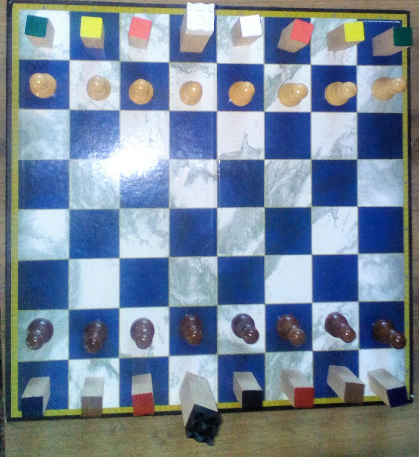 COLOR CODED CHESS / ΣΚΑΚΙ ΜΕ ΧΡΩΜΑΤΑ