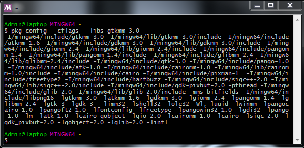 GTKMM compile for Visual Studio: Lastest GTKMM Installation on Windows ...