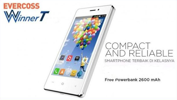 Spesifikasi dan Harga Hp Evercoss Winner T | Android MG
