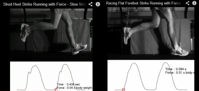 Biomechanics of Foot Strikes: a précis of Lieberman et al.