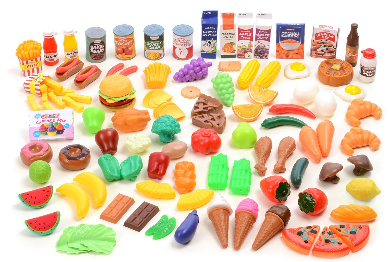 120 Piece Pretend Food Play Set $2.91 + Free Shipping With Amazon Prime ...