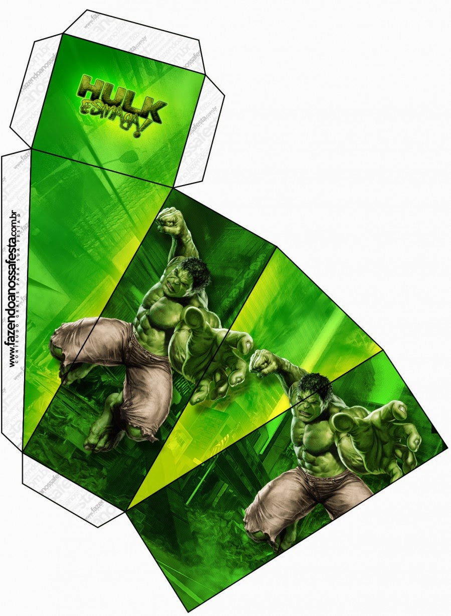 Hulk Free Printable Boxes. - Oh My Fiesta! in english