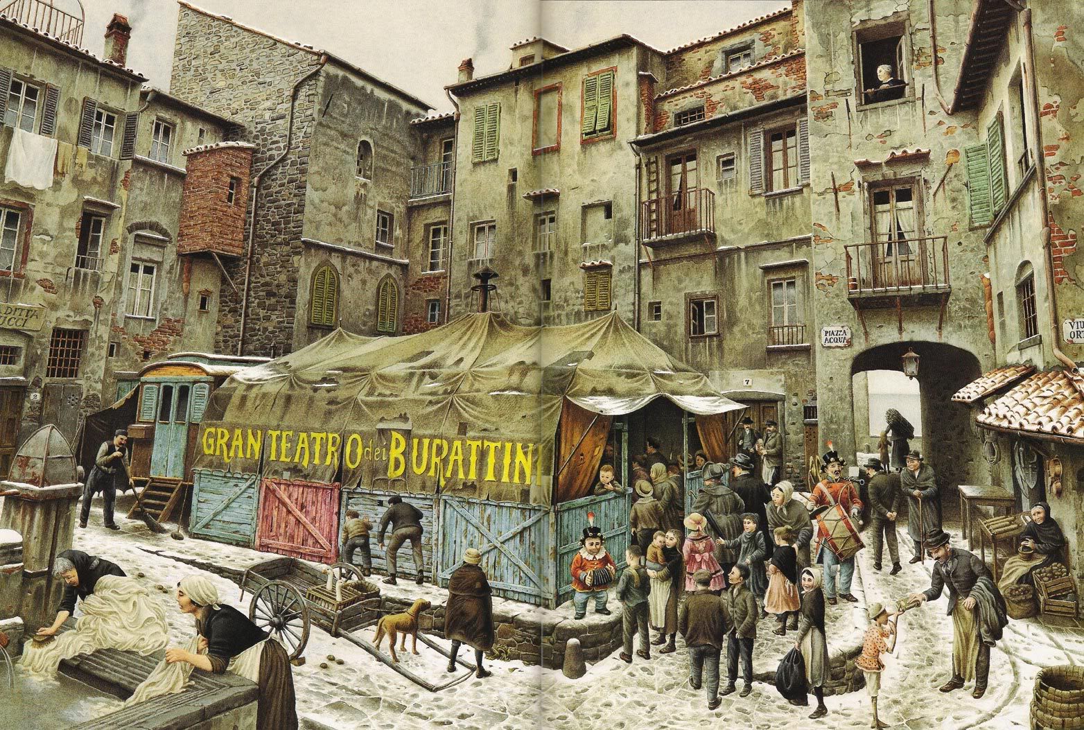 Art et Cancrelats: Roberto Innocenti : Les aventures de Pinocchio