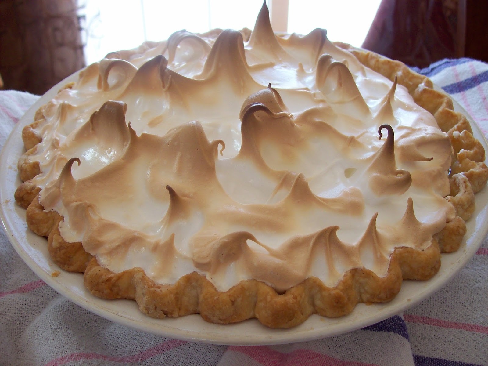 Tangelo Meringue Pie