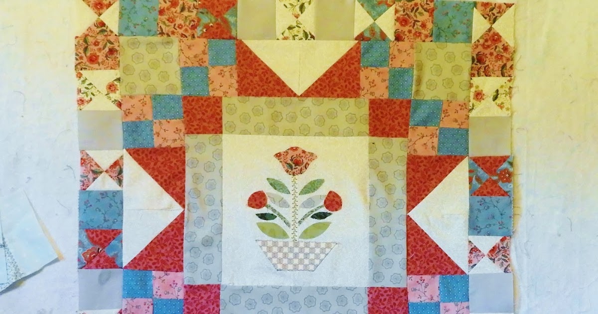 Canadian Needle Nana: Scrappy Lilies Free Pattern, Kathleen Tracy SAL ...