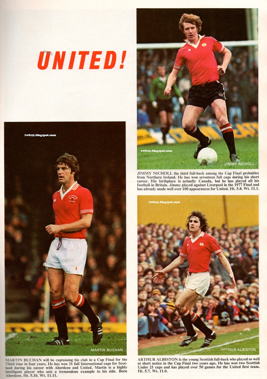 TWB22: FA Cup 1978 1979 Arsenal Manchester United Final