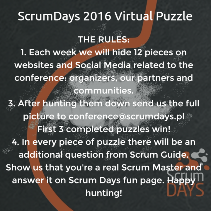 ALE Krakow: Scrum Days 2016 Virtual Puzzle Competition