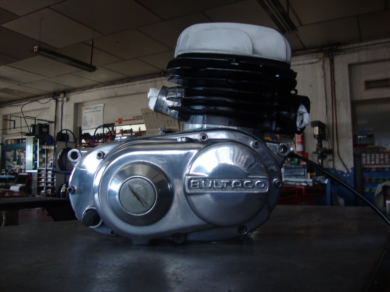 RESTAURACIONES FELIPE MARTIN MARTIN: RESTAURACION DE MOTOR DE BULTACO ...