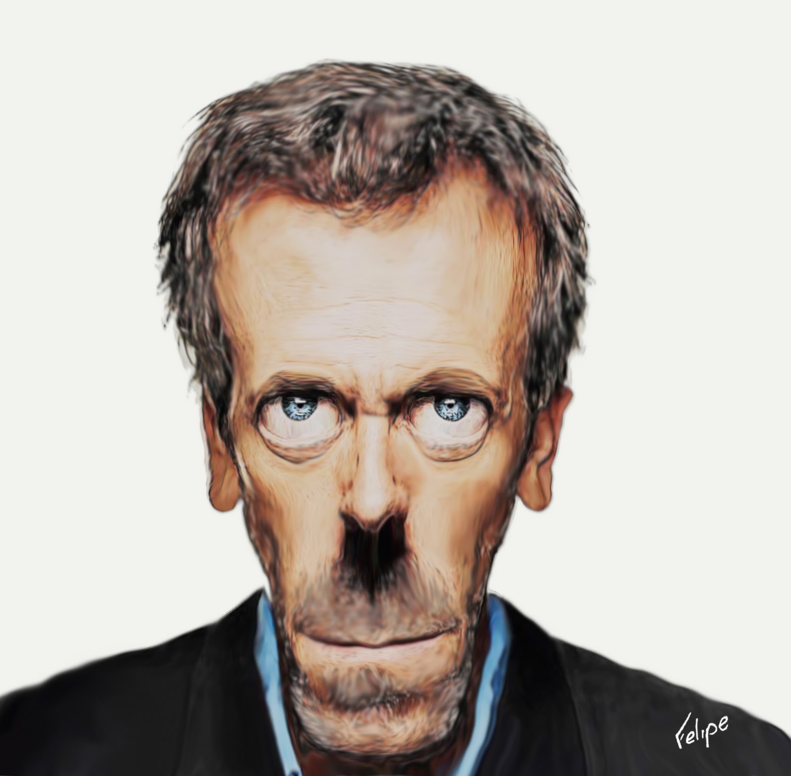 Digital Comic: Dr. House Cartoon