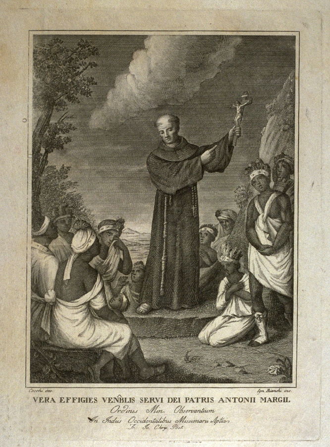 Historia de la Diócesis de Zacatecas. : Las reliquias del Padre Margil ...