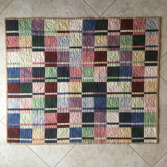 Quilts from the Little House: TBT Quilt Edition: Ottoman quilt